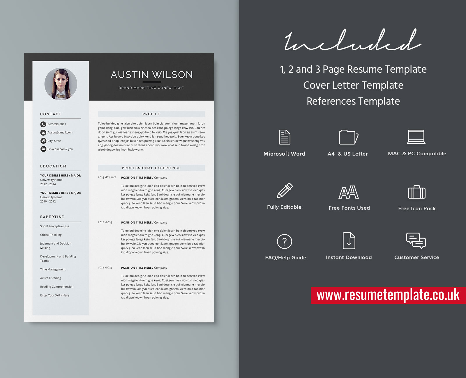 fully-editable-resume-cv-template-for-word-professional-cv-design