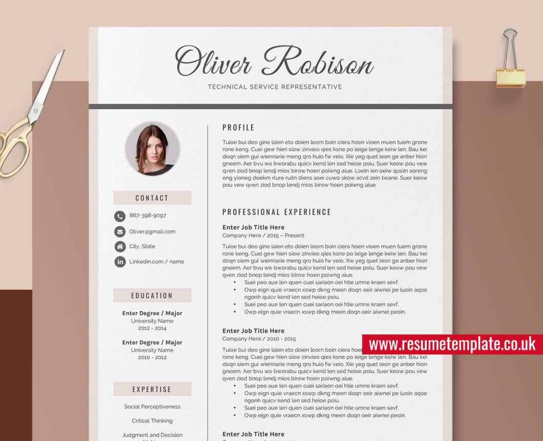 Creative Resume / CV Templates, Cover Letter and References Templates ...
