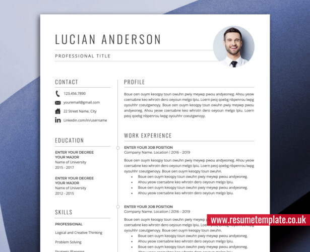 CV Templates (MS Word) – ResumeTemplate.co.uk